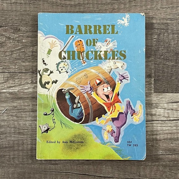 Scholastic | Other | Barrel Of Chuckles By Ann Mcgovern Scholastic ...